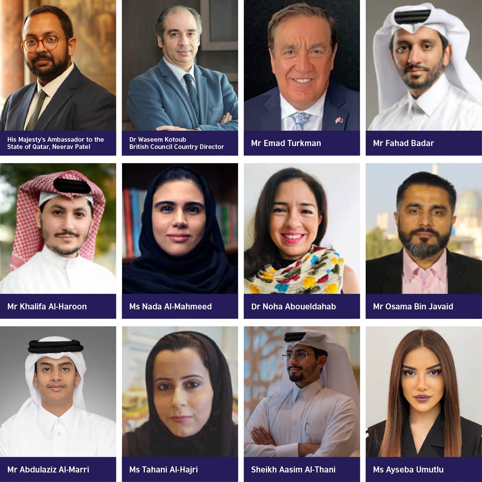 Qatar-UK Alumni Board Members | British Council Qatar
